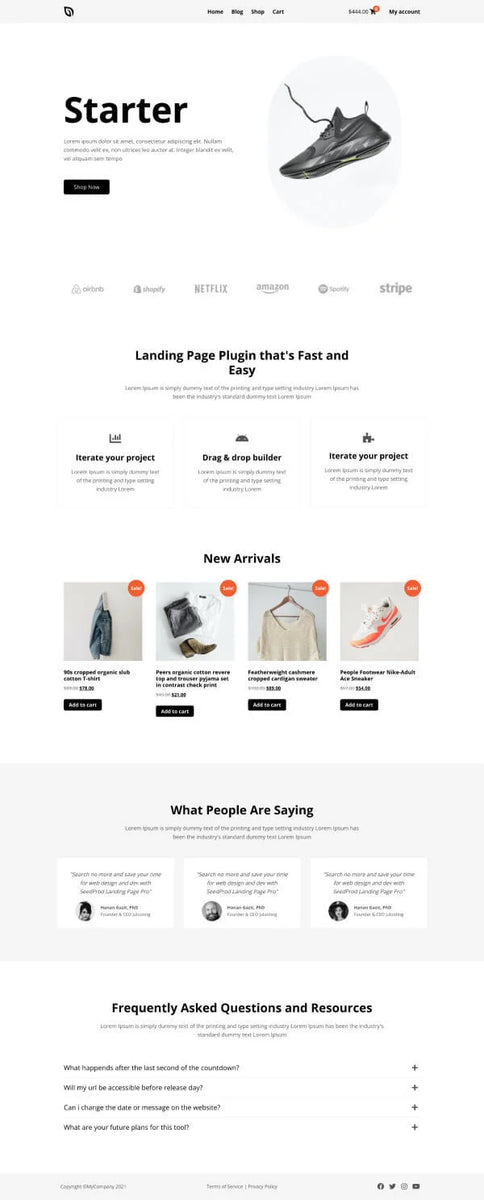 WooCommerce Starter Theme – nacgo!